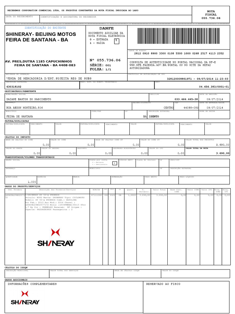 Modelo 1 | PDF | Recibo | Mercado (economia)