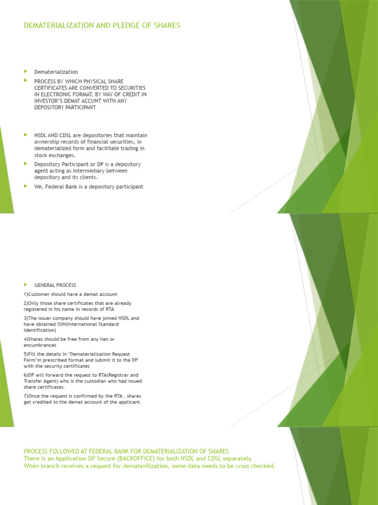 Pledge of Shares Latest | PDF | Securities (Finance) | Investing