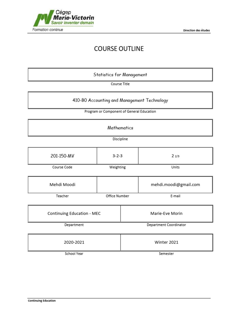 Statistics For Management | PDF
