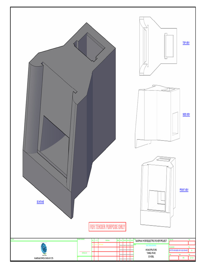 TUNNEL INTAKE - 3D For CSE-TUNNEL INTAKE - KM A | PDF | Vehicles ...