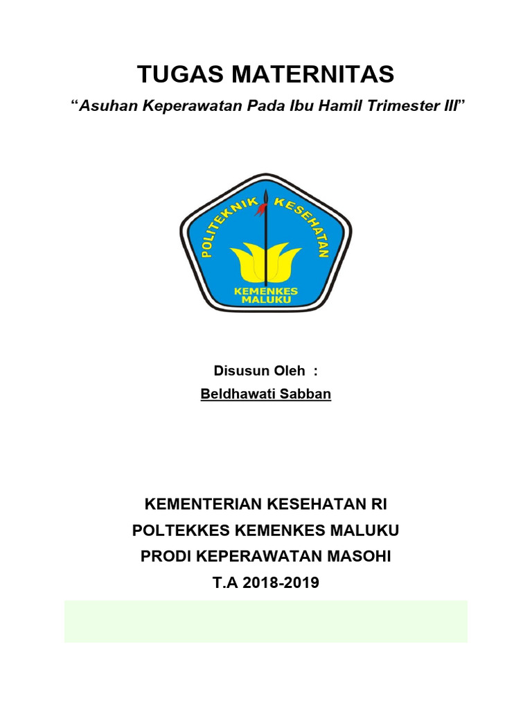 Askep Bumil Trimester 3 | PDF