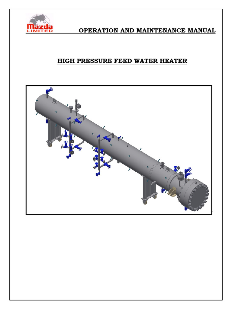 High Pressure Feed Water Heater Manual | PDF