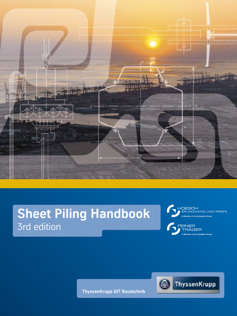 Sheet Piling Handbook 3rd | PDF