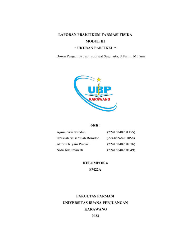 Ukuran Partikel | PDF