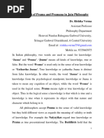 Jainism Upsc Notes | PDF | Spirituality | Religious Philosophical Concepts