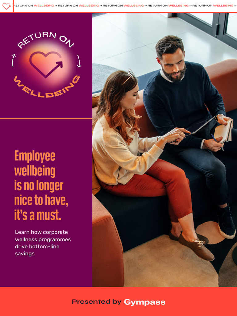 Return On Wellbeing Study 2023 Report EN | PDF | Career & Growth