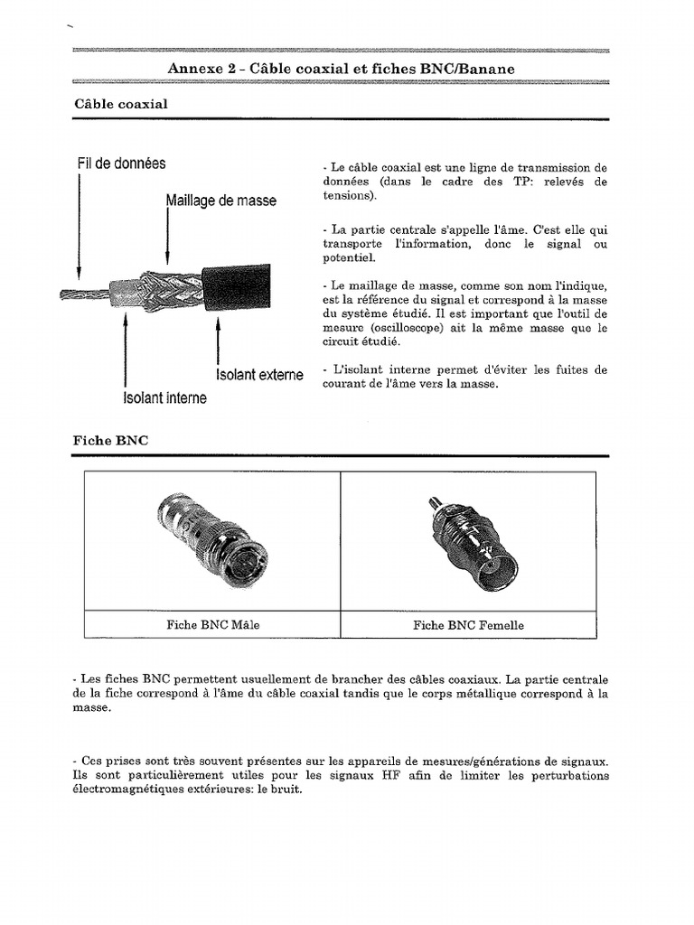 Câble_coaxial | PDF