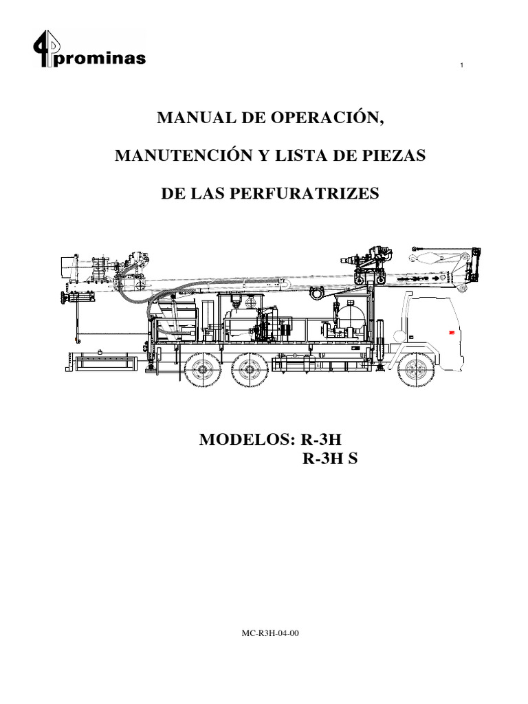 Manual R-3H ESP | PDF | Perforación | Bomba