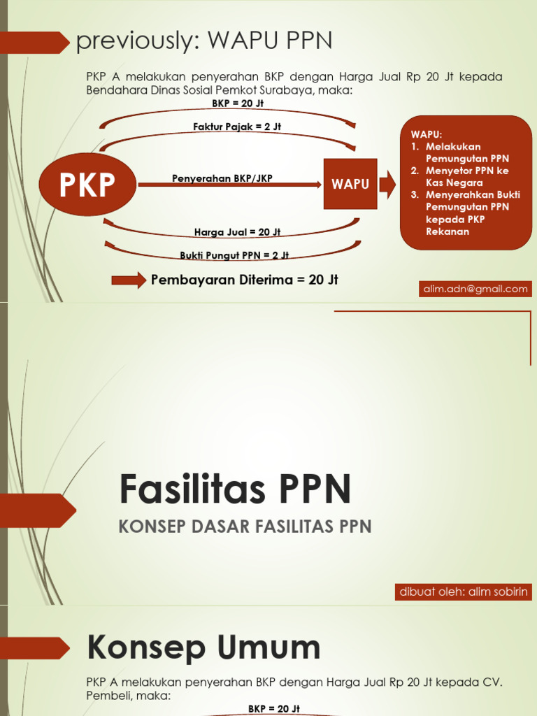 09 PPN - Konsep Dasar Fasilitas PPN | PDF
