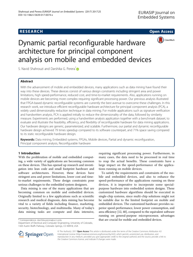 Dynamic Partial Reconfigurable Hardware Architectu Pdf