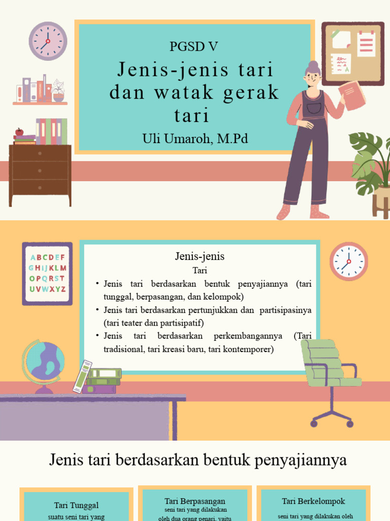 Jenis Tari dan Watak Gerakannya | PDF