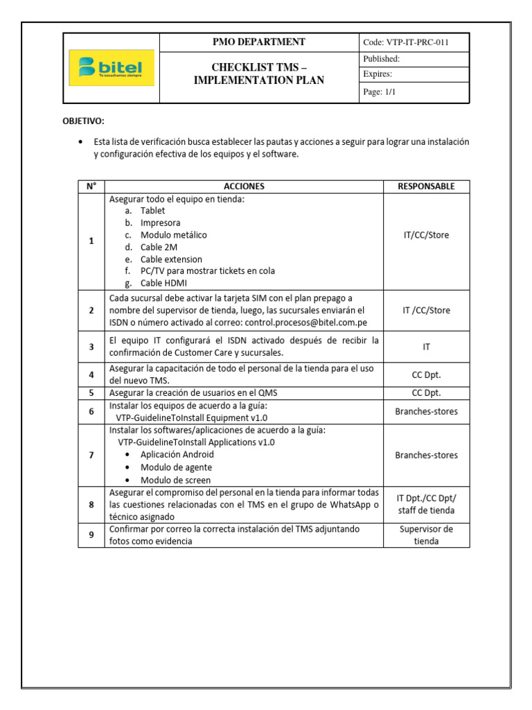 Guia Instalacion Ticketera QMS Tablet | PDF