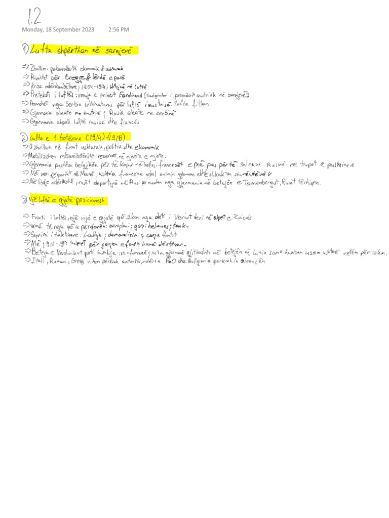 Lufta e Pare Boterore | PDF