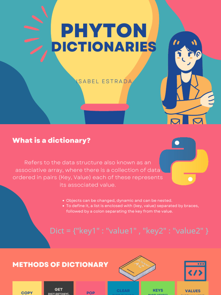 PHYTON Dictionaries | PDF