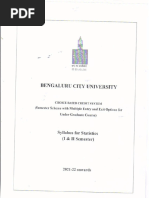 Uplb Bs Stat Brochure Rev 2023 | PDF | Statistics | Science