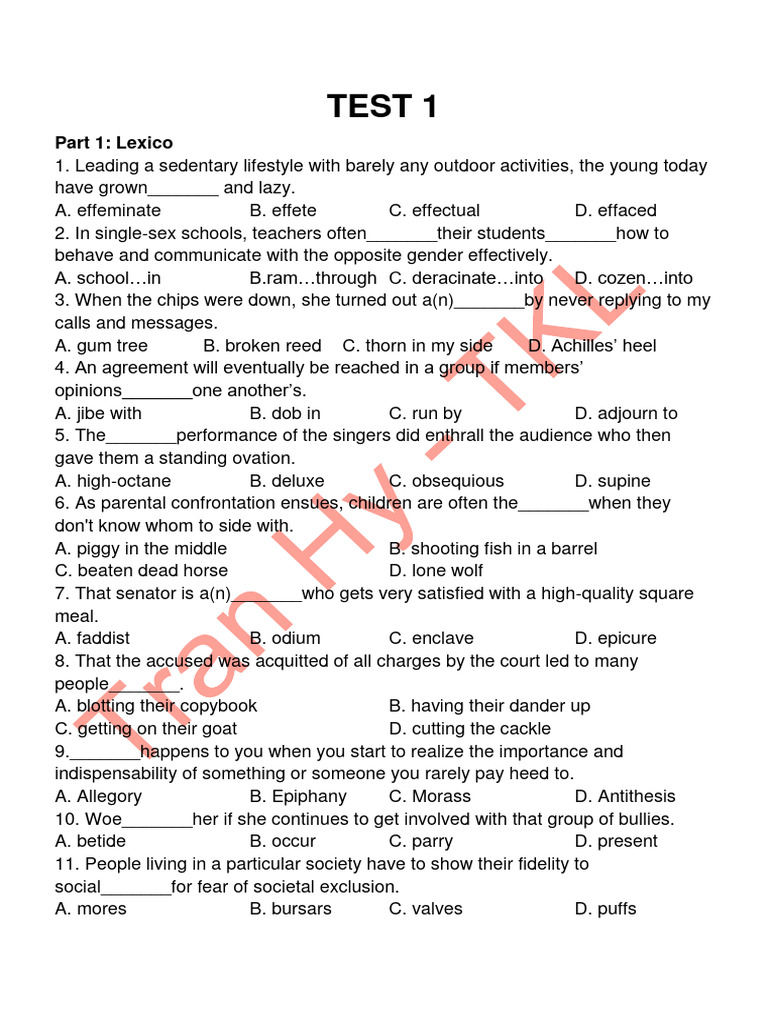 Lexico - Word Form PDF | PDF