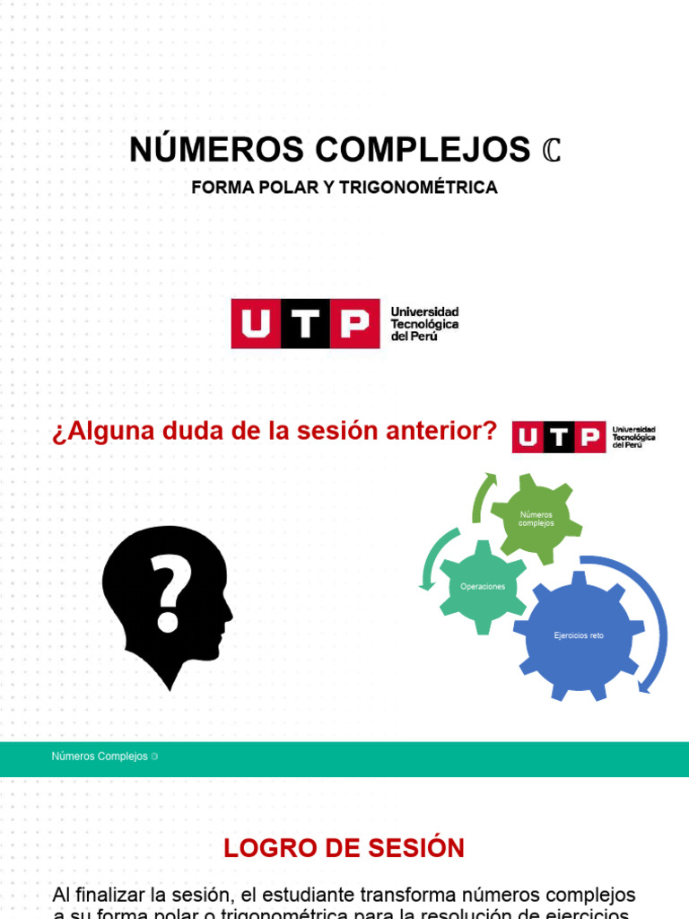 S07.s1 - Material - Forma Polar y Trigonometrica de Números Complejos ...