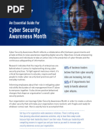SANS Security Awareness Maturity Model | PDF | Computer Security | Security