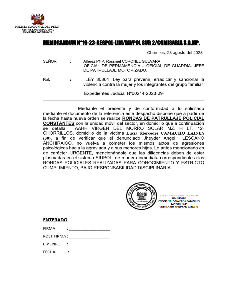 MEMORANDUM 2023 Yuli | PDF | Ciencias sociales