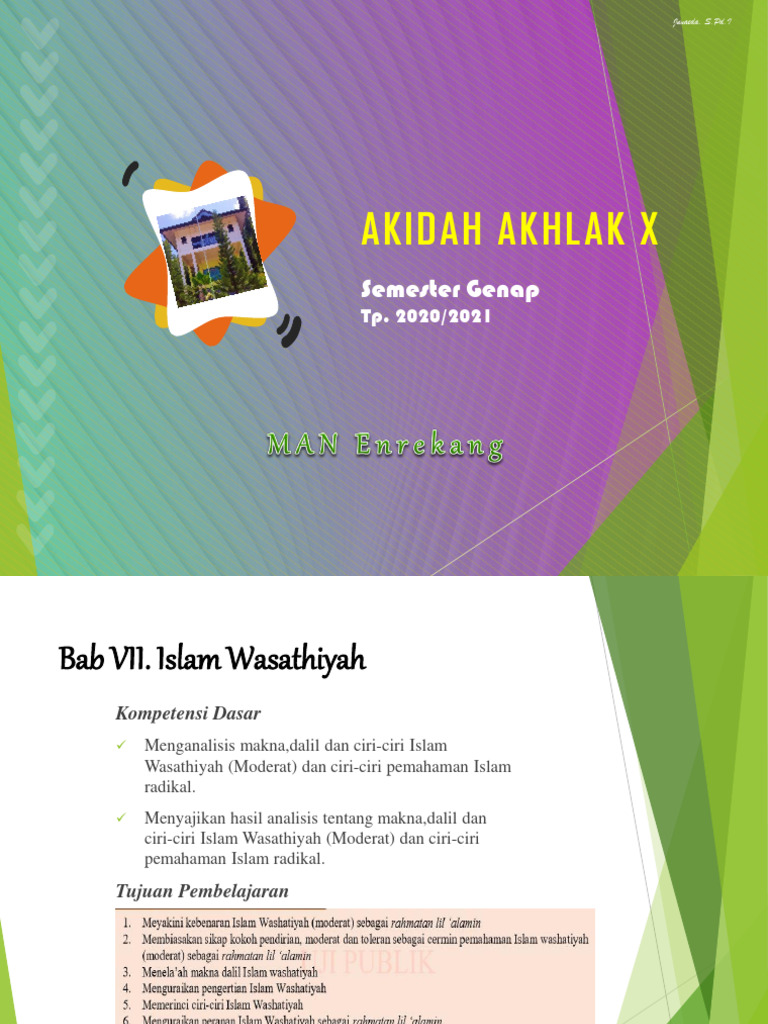 Part II. Islam Wasathiyah | PDF | Ilmu Sosial | Agama & Spiritualitas