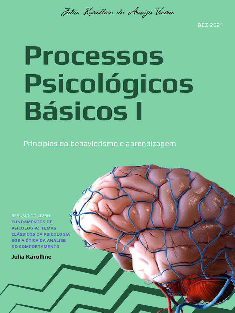 RESUMO - Processos Psicológicos Basicos | PDF | Comportamento | Aprendizado RESUMO - Processos Psicológicos Basicos | PDF | Comportamento | Aprendizado