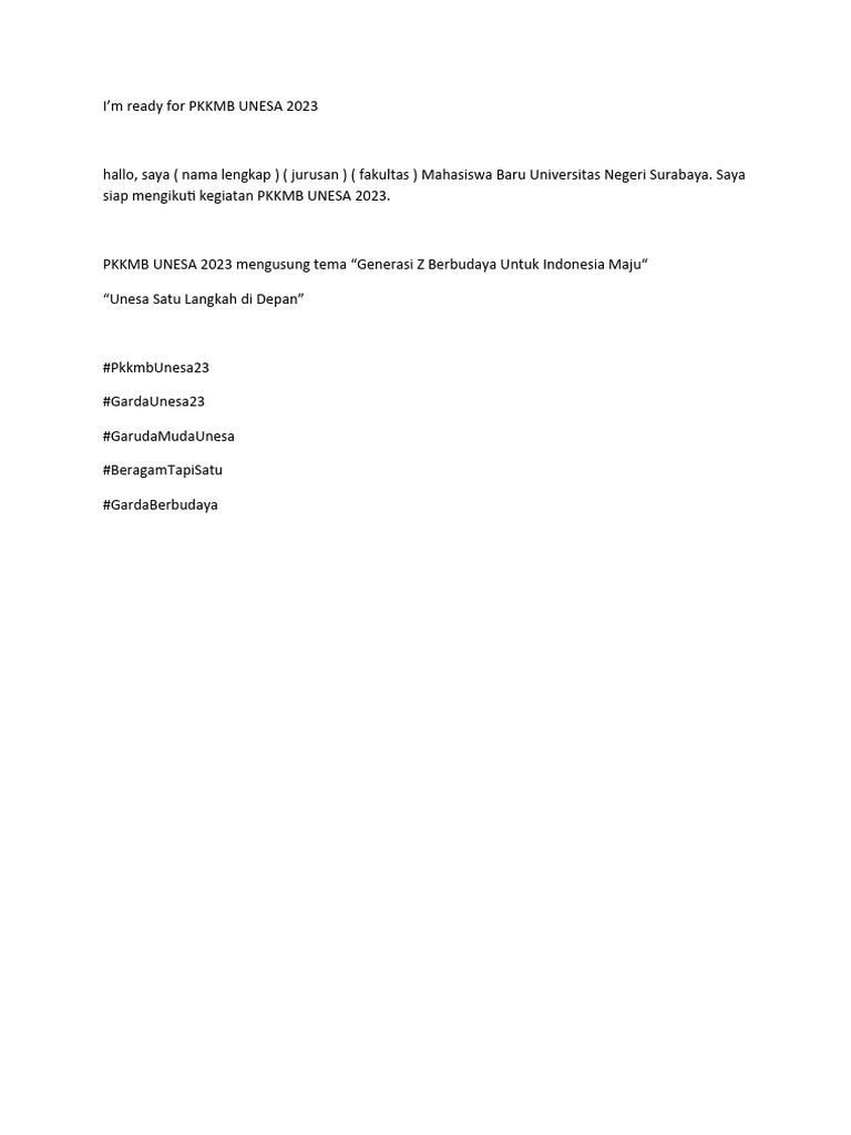 Caption Twibbon | PDF