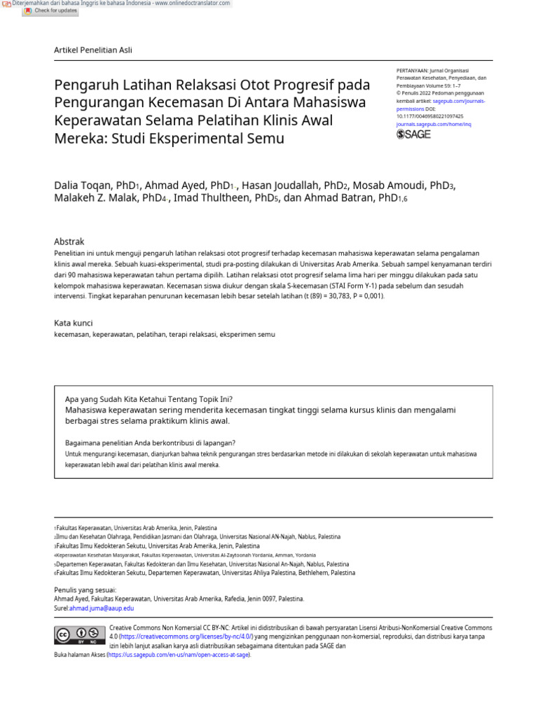 Terapi Progressive Muscle Relaxation - En.id | PDF