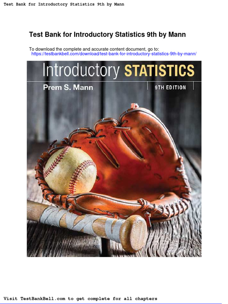 Introductory Statistics By Prem S Mann 9Th Edition Pdf – POSQNH