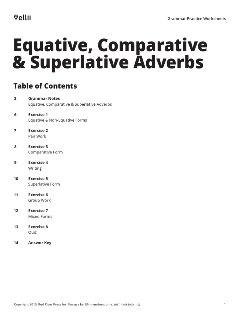 88 - Equative Comparative and Superlative Adverbs - Can (1) - Unlocked ...