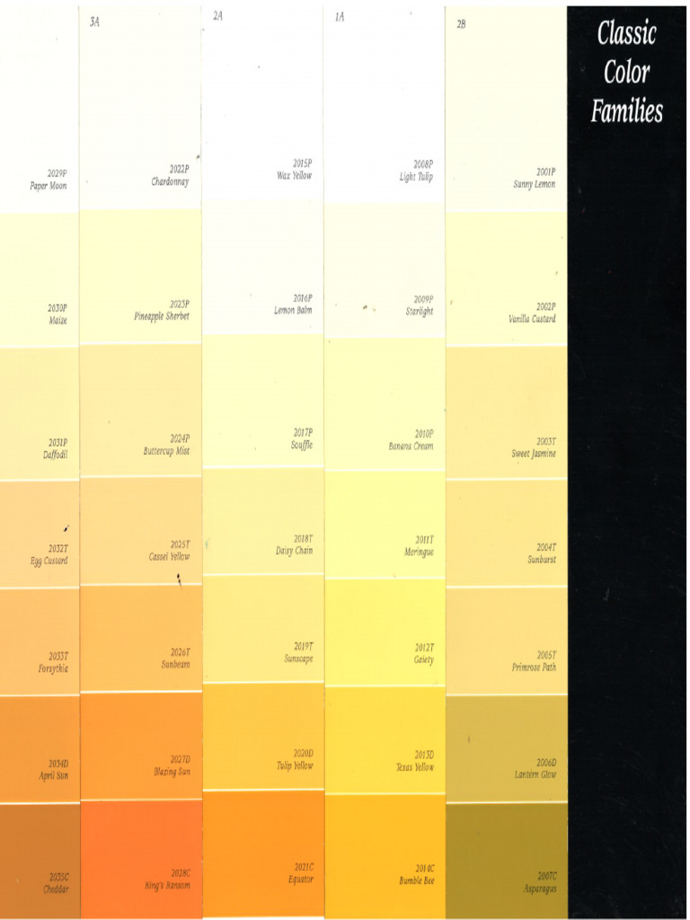 Cartilla de Colores Pintura Sur | PDF