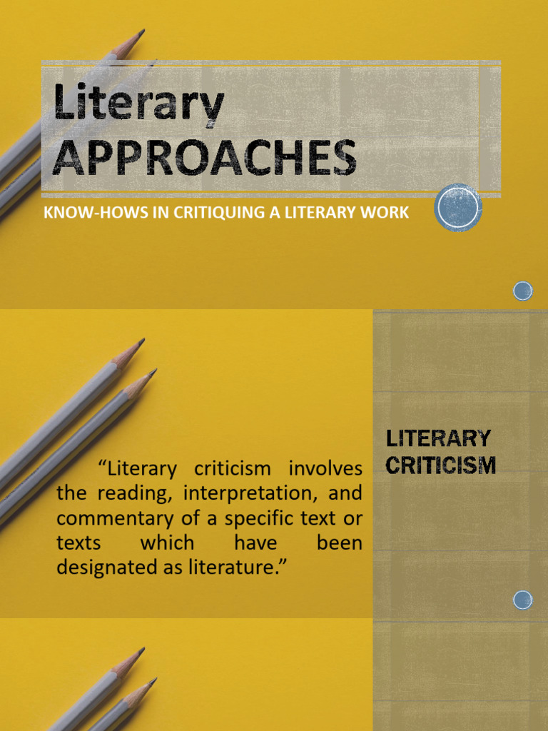 Literary Criticism | PDF