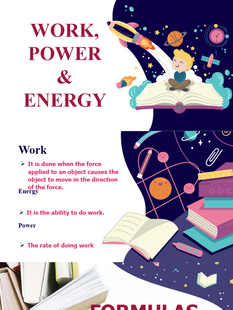 Work, Power & Energy | PDF