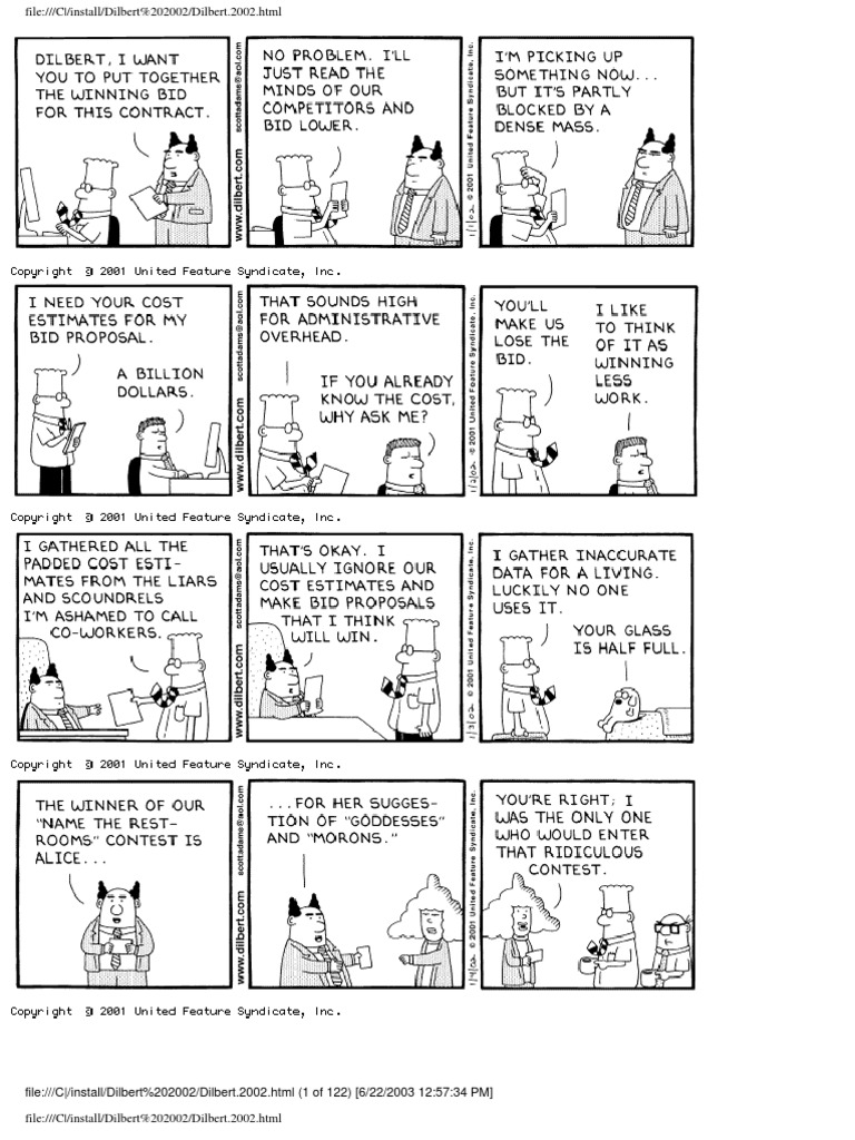 Dilbert 2002 PDF | PDF