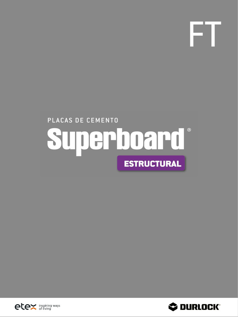 Placas Superboard Estructural para Exteriores | PDF | Ingeniería ...