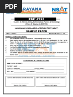 Class 10 Sample Paper Overview | PDF | Taste | Soma (Biology)