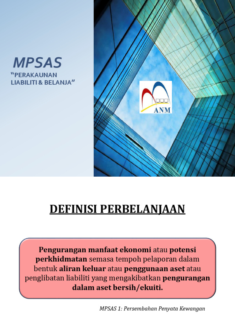 MPSAS Belanja & Liabiliti | PDF