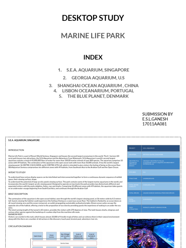 Desktop Study | PDF | Aquarium | Sea