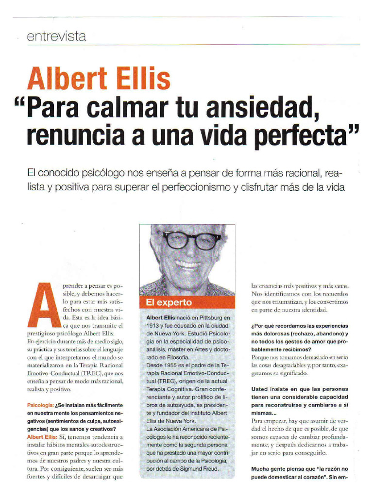 Albert Ellis 5 PDF Free | PDF