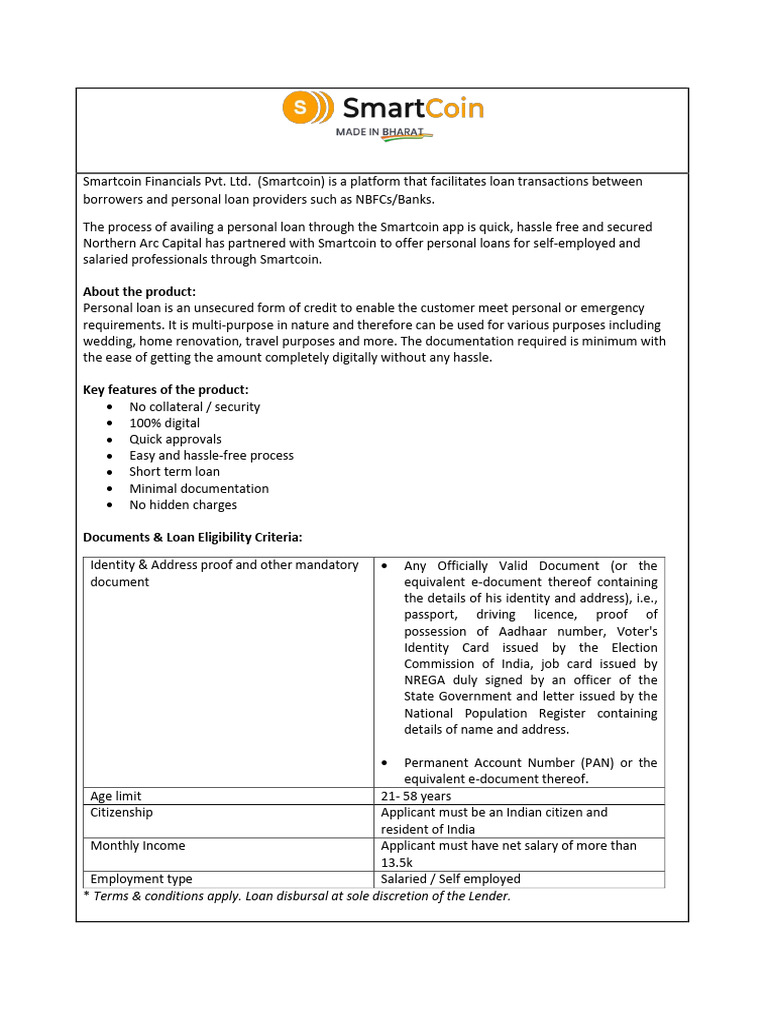 Smartcoin Website Display | PDF | Loans | Financial Services