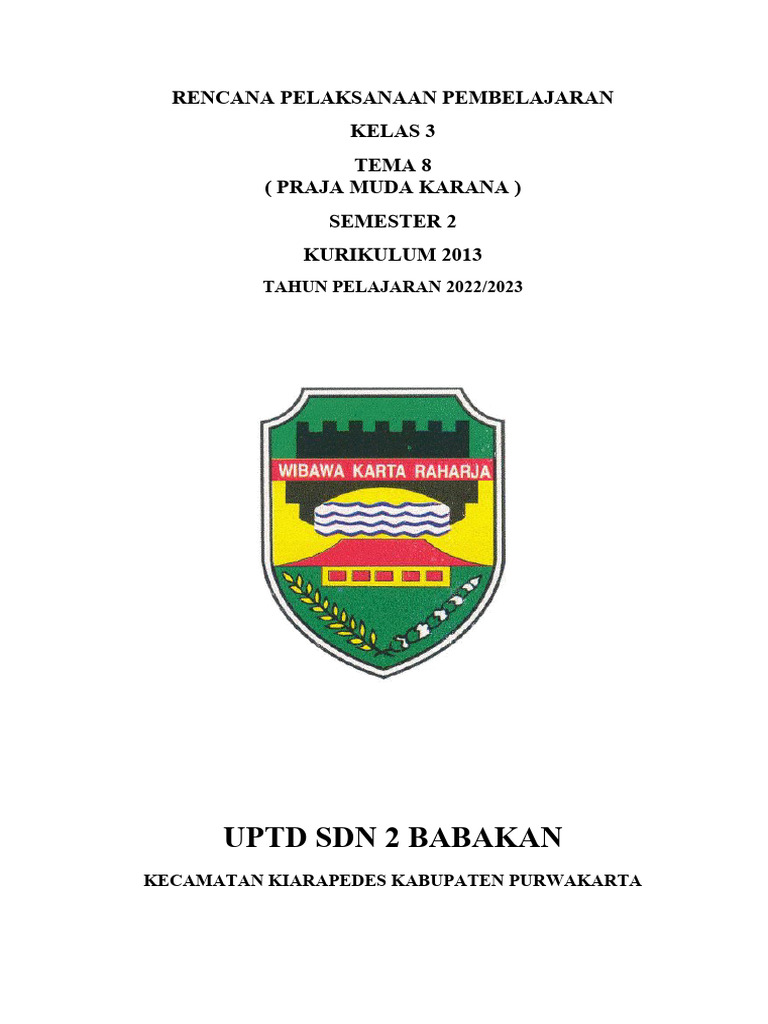 RPP Tema 8 | PDF