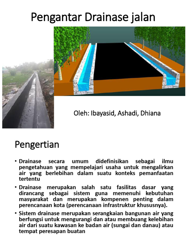 Panduan Sistem Drainase Jalan | PDF | Seni | Sains & Matematika