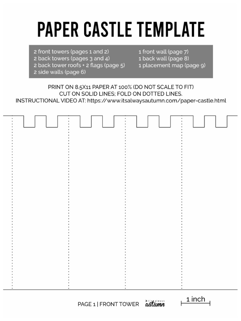 Castle Template | PDF