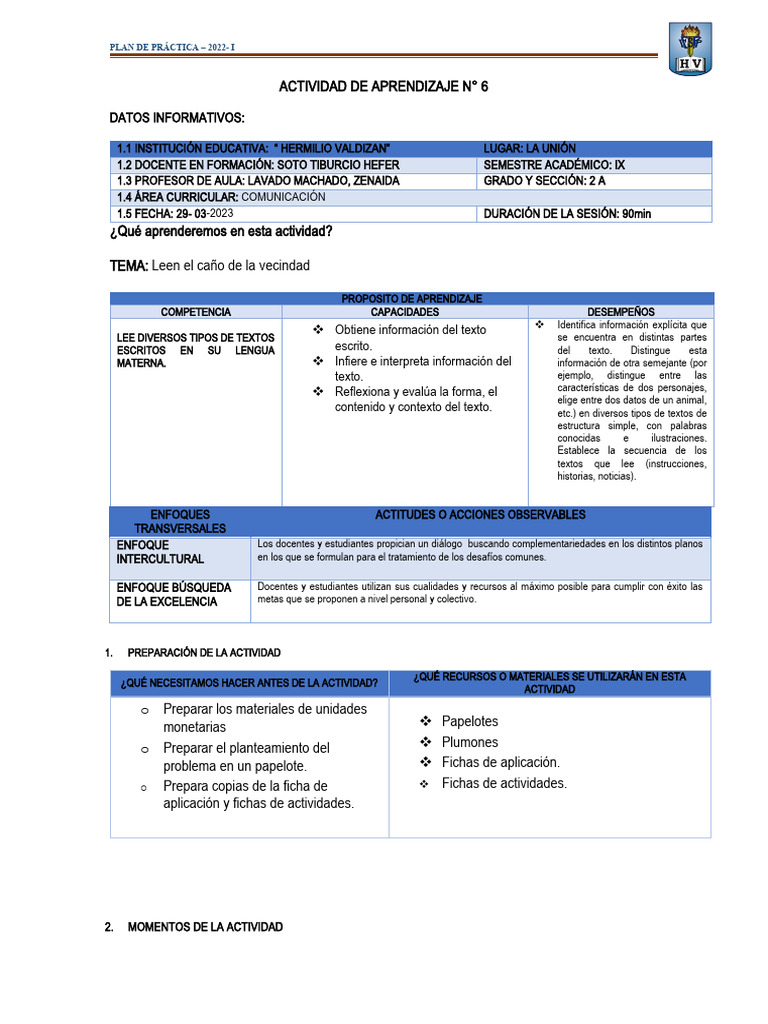 Sesion 3 Comu | PDF | Evaluación | Enseñando