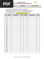 HACCP Daily Temperature Log Sheet | PDF | Lamb And Mutton | Foods