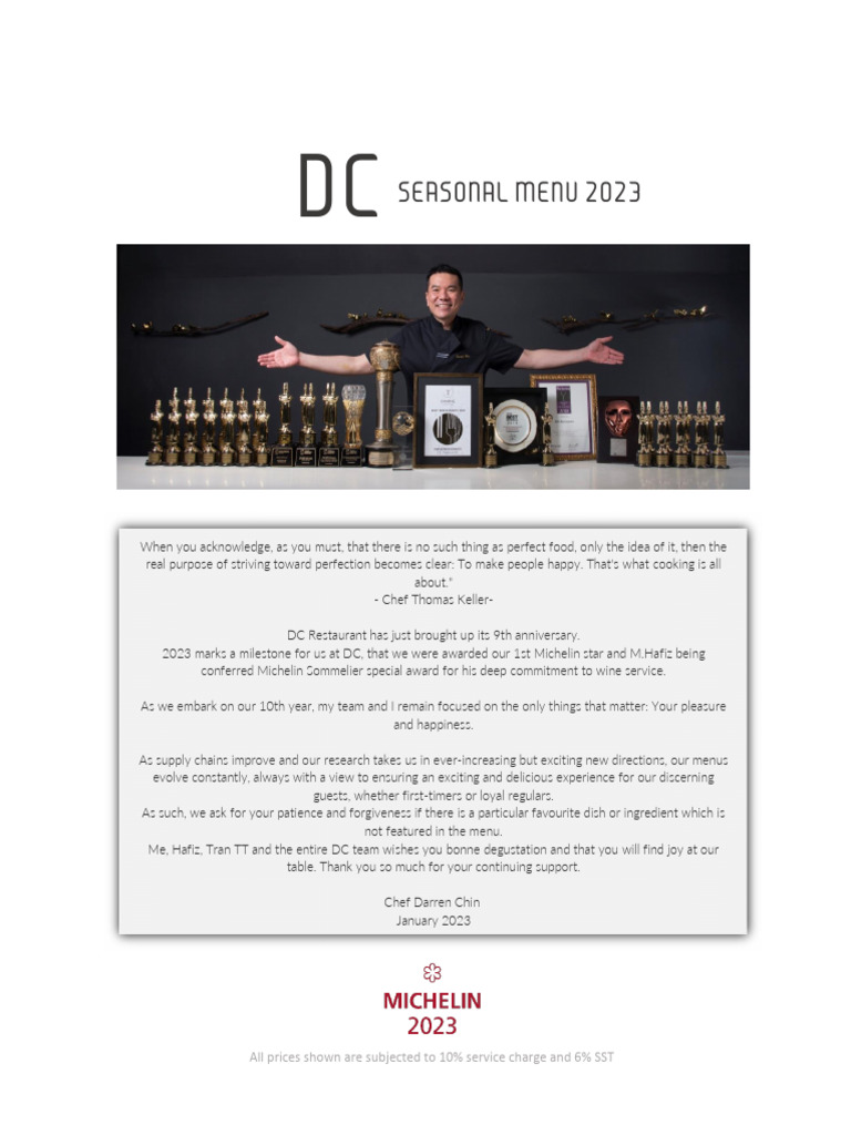 Le Menu Empereur - 02022023 | PDF