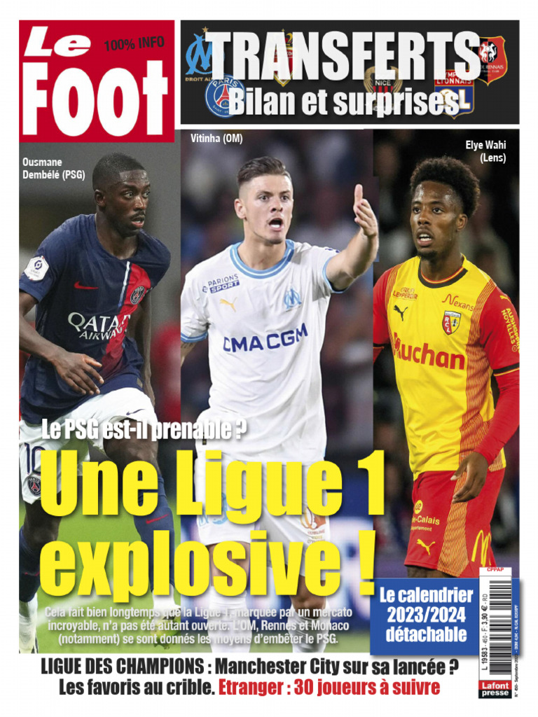 Le Foot Transferts 09.2023 | PDF