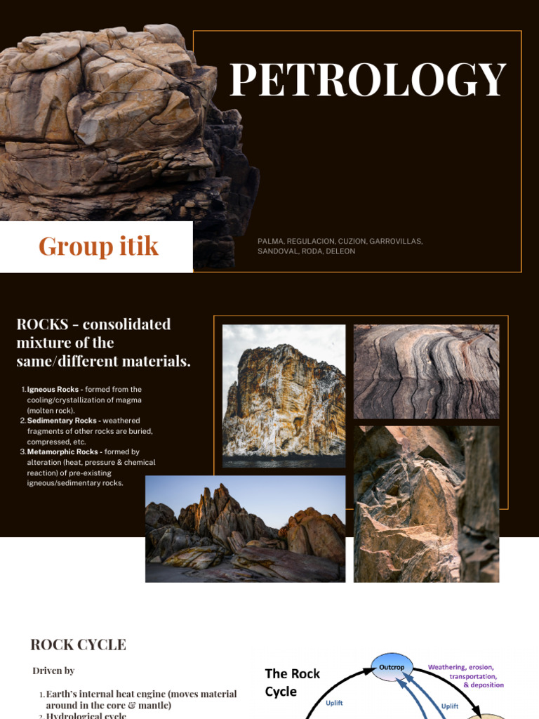 Petrology PPT | PDF | Rock (Geology) | Clastic Rock