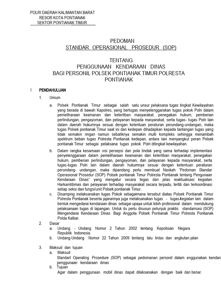 Sop Penggunaan Randis | PDF