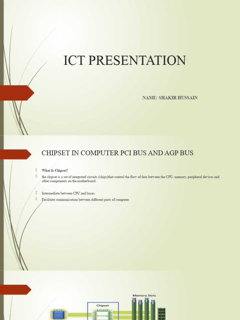 Ict Presentation Shakir Hussain | PDF