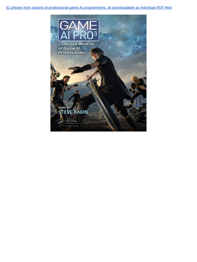 Game AI Pro (Link) | PDF